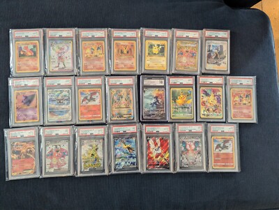 Pokemon PSA 10/9/8 Lot + ungraded pack fresh cards | eBay