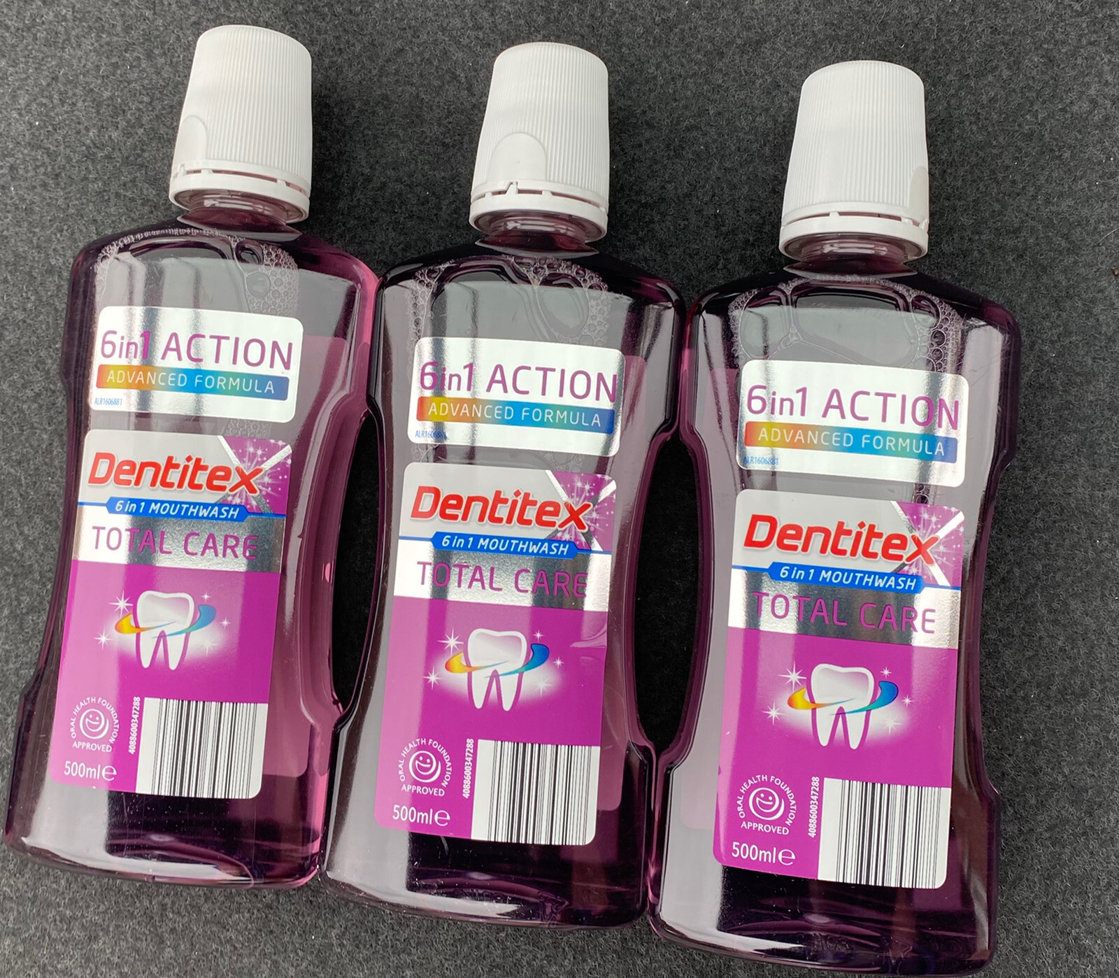 3 X Dentitex Alcohol Free ADVANCE FORMULA TOTAL CARE 6in1 ACTION ...