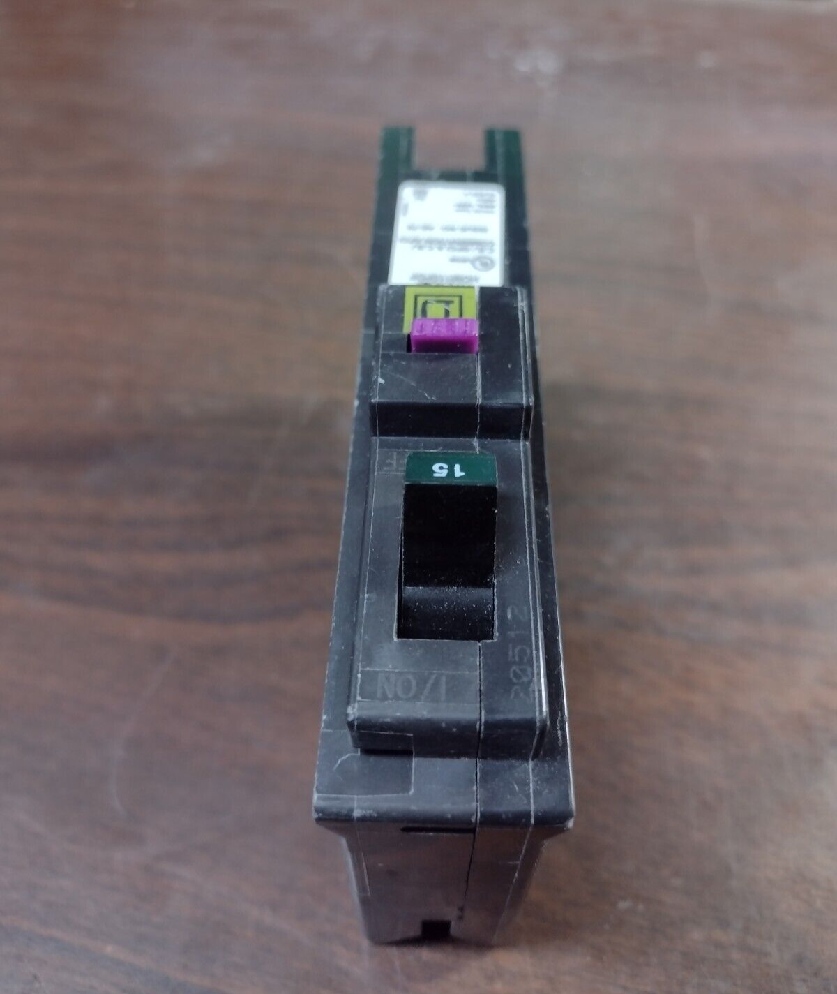 SQUARE D HOM115PDF DUAL FUNCTION CIRCUIT BREAKER 15 AMP 1-POLE AFCI ...