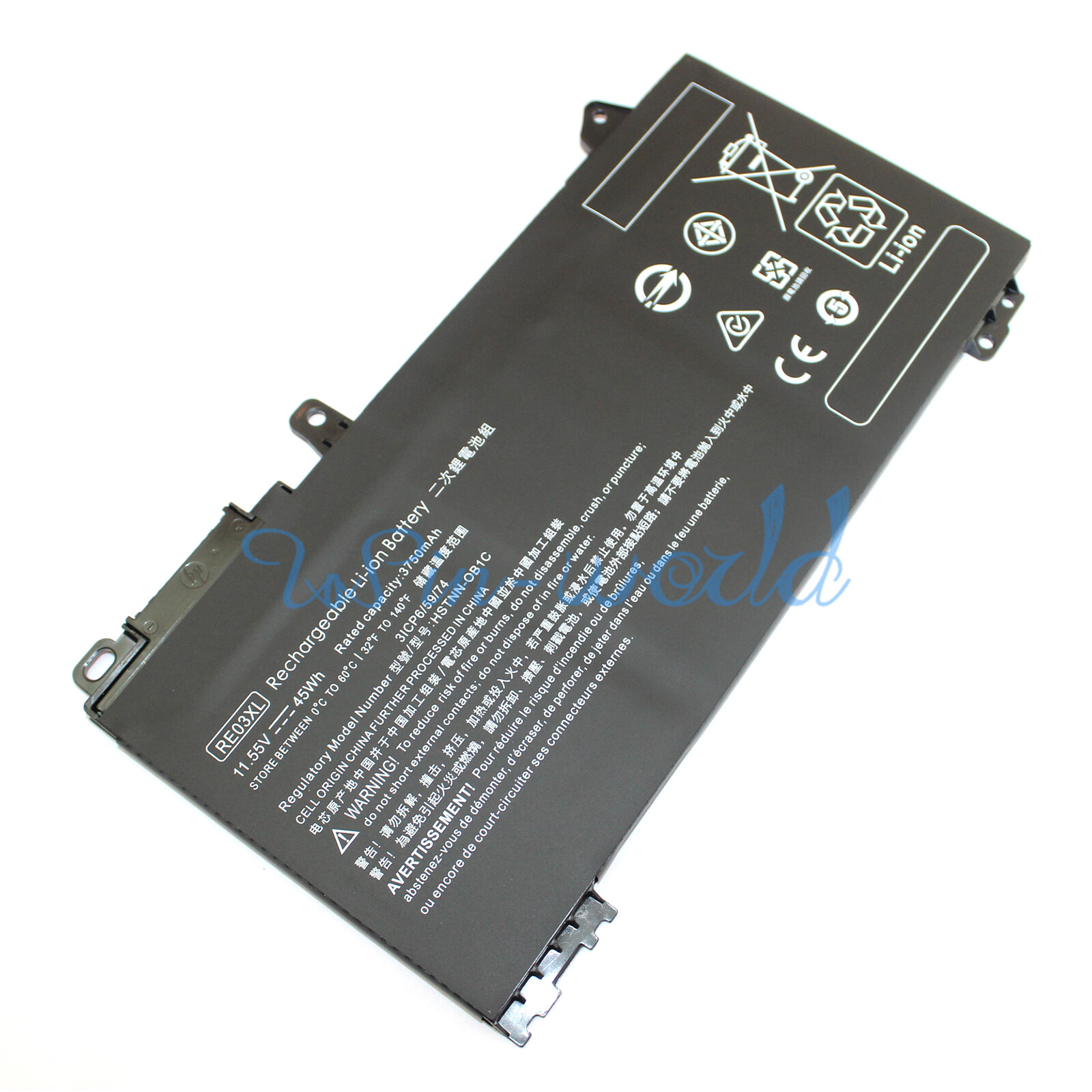 New RE03XL L32656-005 Laptop Battery for HP ProBook 450 G6 440 G6 430 ...