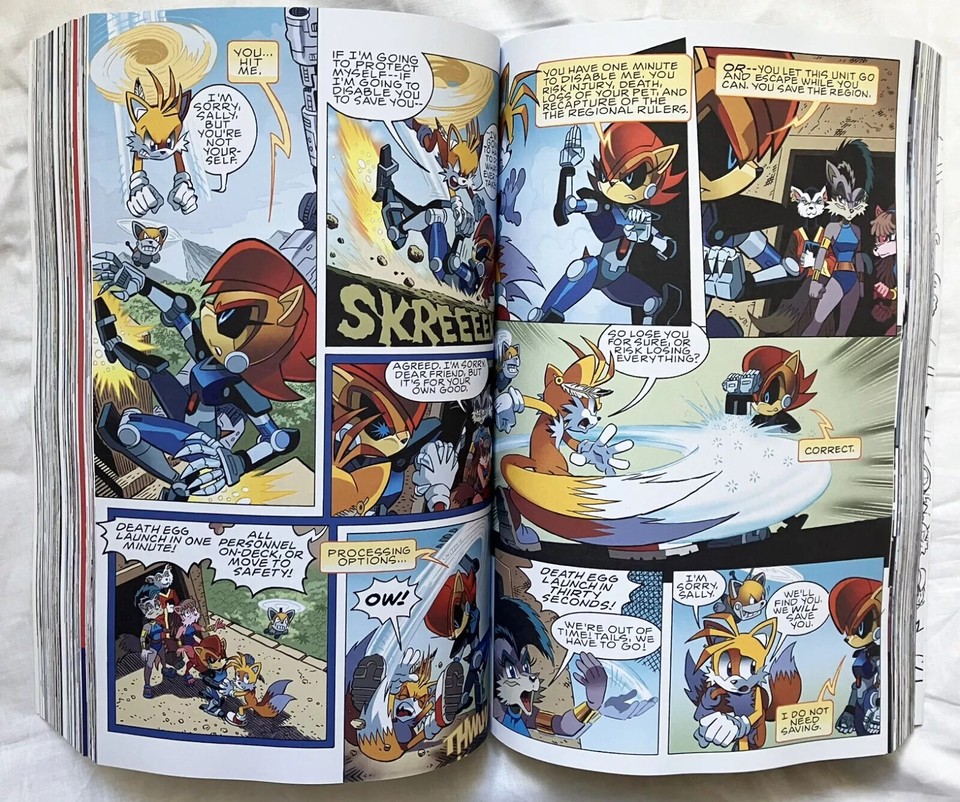 Sonic Saga Series Vol 8 & 9 Omnibus Issues 195-247 Archie Comics ...