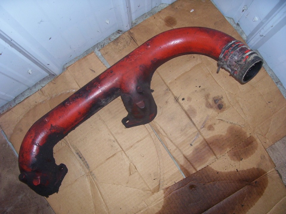 VINTAGE JI CASE 830 DIESEL ROW CROP TRACTOR-ENGINE INTAKE MANIFOLD-1965 ...