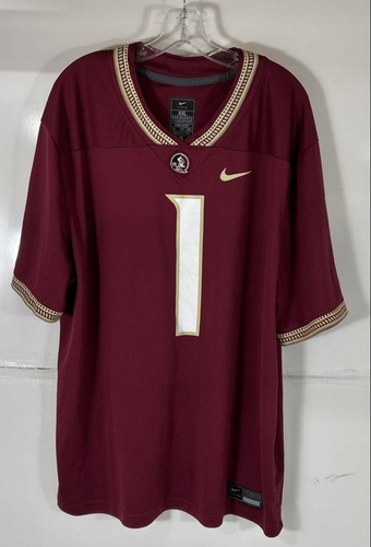 FSU Florida State Seminoles Nike Dri-Fit Jersey Men's 2XL NCAA Football ...
