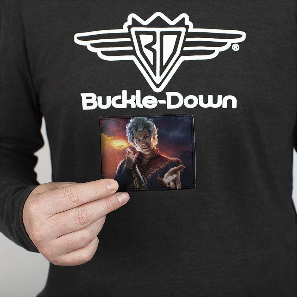 Bi-Fold Wallet BALDUR'S GATE Astarion Hand Out Pose and Title Logo (US ...