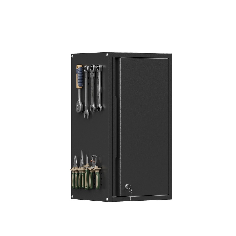 Metal Wall Cabinet Garage Wall Cabinet Tool Chest Locking Wall Storage ...