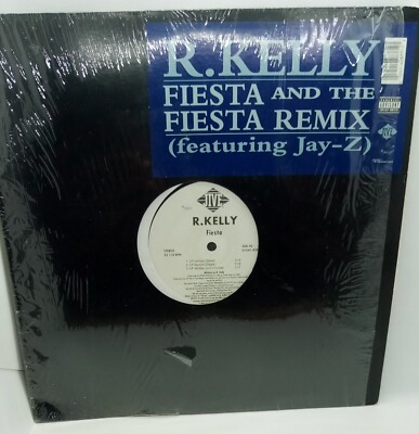 Fiesta [Single] [12 inch Vinyl Disc] by R. Kelly 2001 VG+ remix ft Jay ...