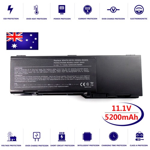 Battery for Dell Inspiron 1501 E1505 6400 E1505n E1501 PP20L Laptop ...