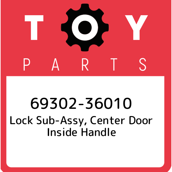 69302-36010 Toyota Lock sub-assy, center door inside handle 6930236010 ...