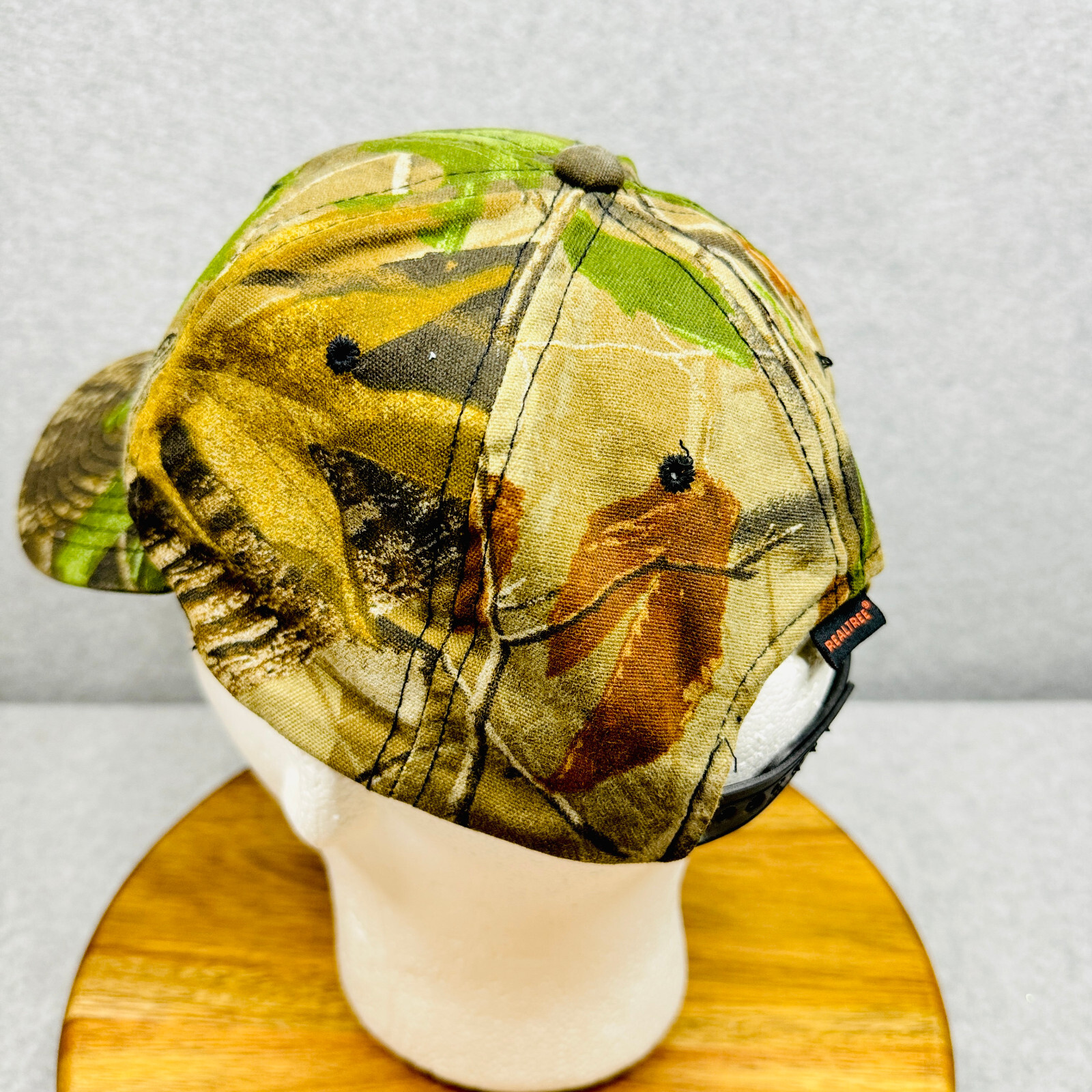 Transmarine Navigation Corp Baseball Hat Cap Realtree Hardwoods Camo ...