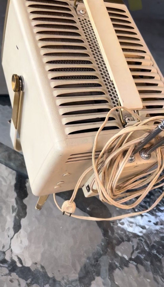 Vintage 1957 RCA Victor 14-S-7070G Model 14" Portable Television TV | eBay