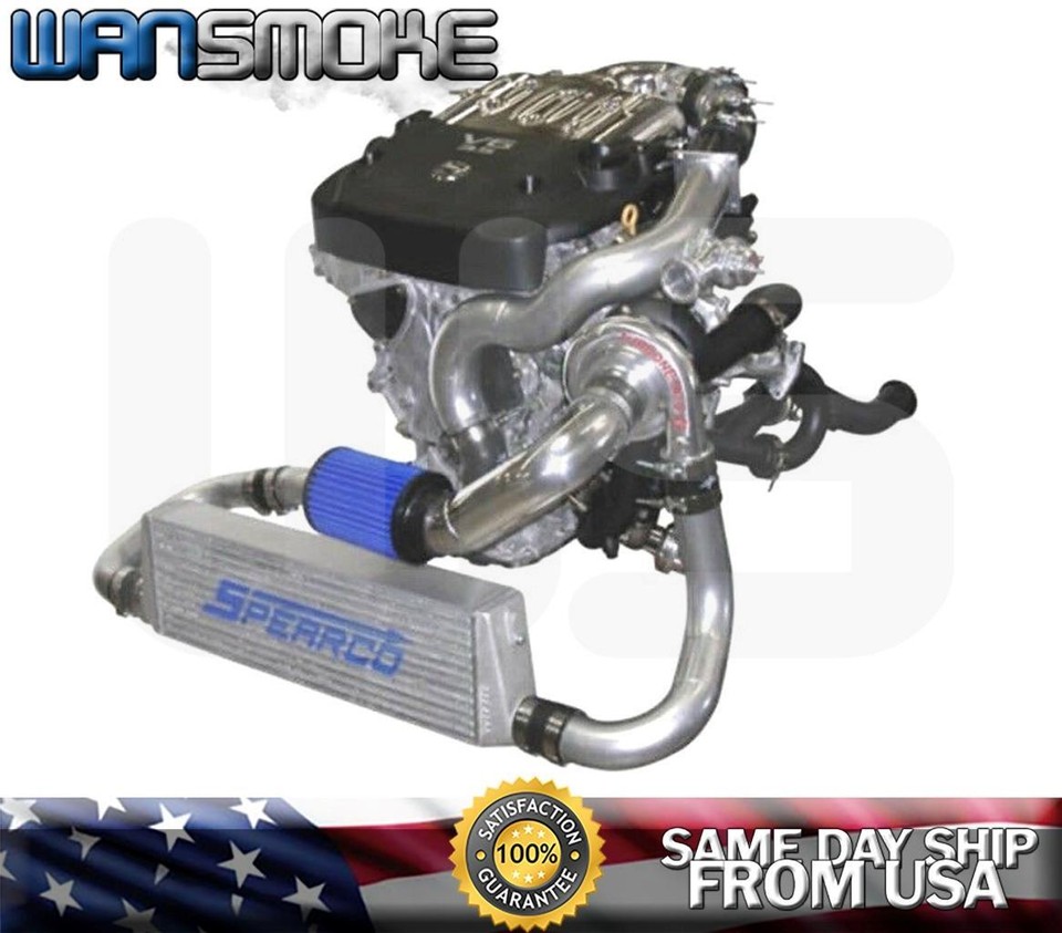 GT35 Turbocharger Bolt-on Turbo Kit for 03-06 350Z Z33 G35 Coupe VQ35DE ...