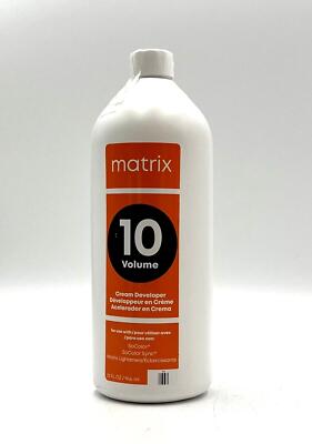 Matrix 10 Volume Cream Developer Use With SoColor 32 oz 884486036728| eBay