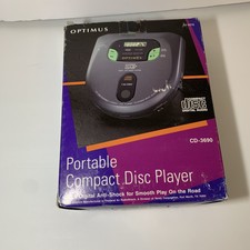 Optimus Cd-3400 Portable Compact Disc Digital Audio Player for sale ...
