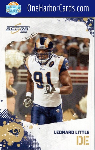 2010 Score St. Louis Rams #271 Leonard Little | eBay