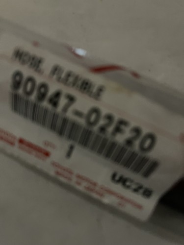 90947-02F20 Toyota Hose, flexible, no.1(for front) 9094702F20, New ...