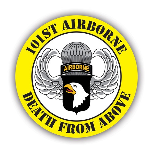 101st Airborne Death from Above Sticker Decal - Weatherproof ...