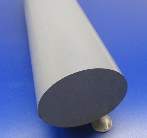 CPVC Round Rod, Gray, 3.0" Diameter x 24" Length | eBay