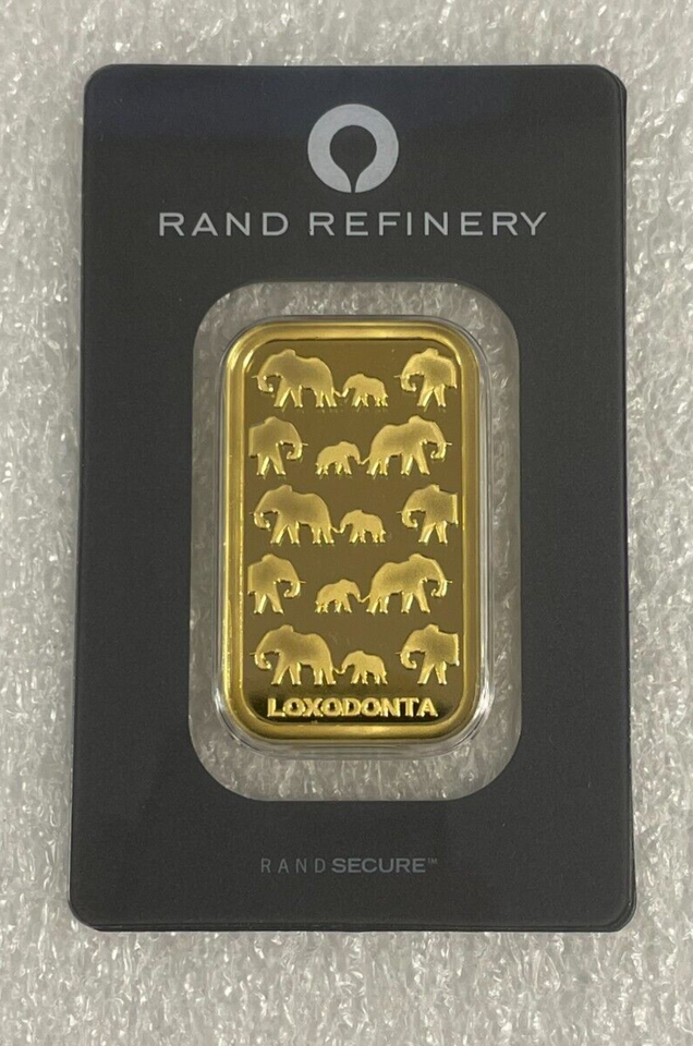 Gold 1 oz Random Brand .9999 fine Gold Bar in Assay Card | eBay