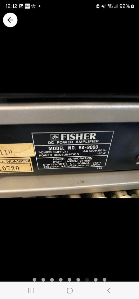 Fisher Stereo System | eBay