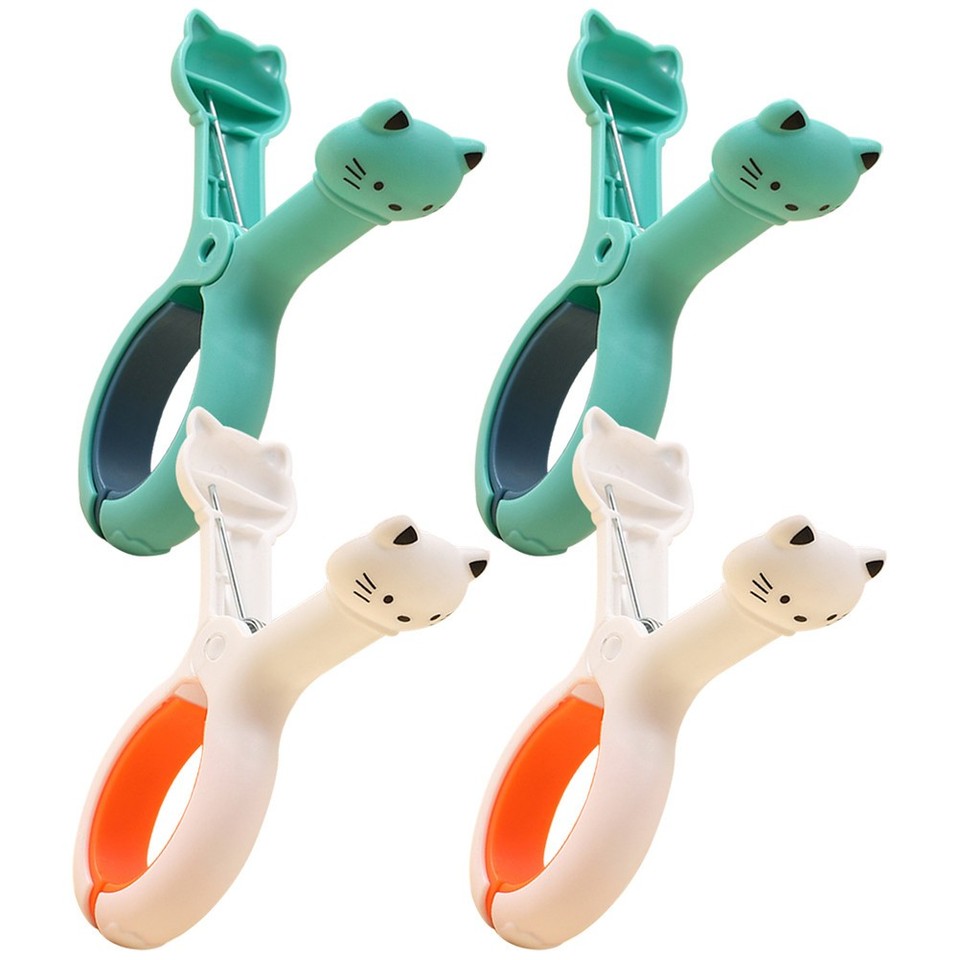 4 Pcs Windproof Laundry Pegs Clip for Drying Clothes Clips Clothespins ...