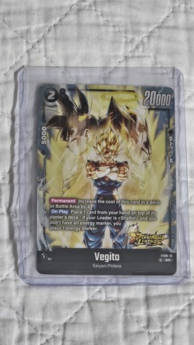 Dragon Ball Super Fusion World Legends Vegito FS09-16 SR | eBay