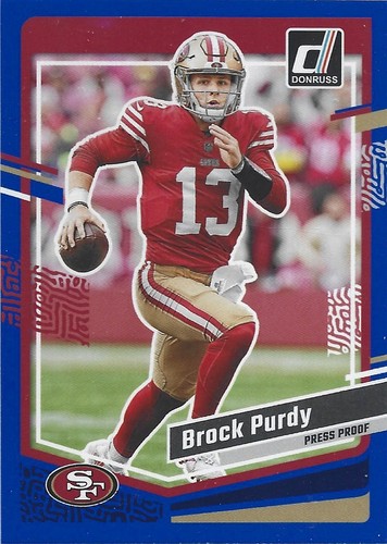 BROCK PURDY 2023 DONRUSS SAN FRAN 49ERS MR.IRRELEVANT | eBay