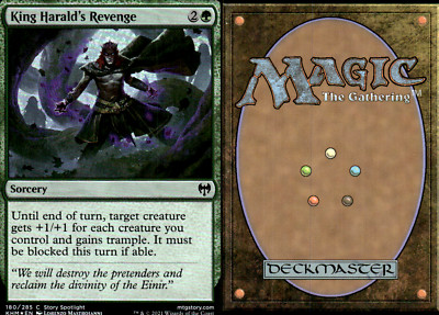 Magic the Gathering -MTG- Foil King Harald's Revenge | eBay