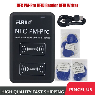 NFC PM-Pro RFID Reader RFID Writer for ID Card Full Frequency Access ...