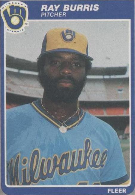 1985 Fleer Update - Ray Burris #U-15 for sale online | eBay