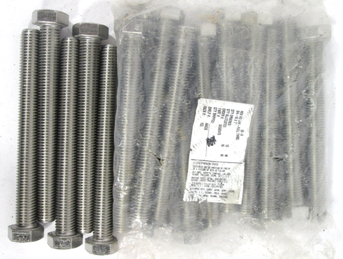 Lot of 16 - THE - S30400 - Hex Bolts Stainless Steel 304 1/2"-13 x6” | eBay