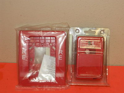 NEW EDWARDS EST GENESIS G1R-HO H0 TEMPORAL FIRE ALARM HORN 24V with ...