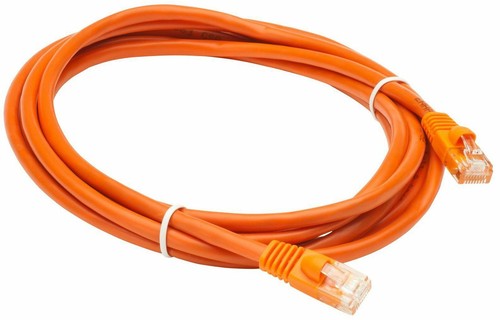 2m ORANGE Network Cable Ethernet UTP LAN Cat5/Cat5e RJ45 Patch Cord ...