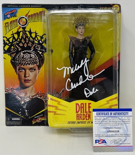 MELODY ANDERSON Signed DALE ARDEN Alex Ross Bif Bang Pow FIGURE PSA/DNA ...