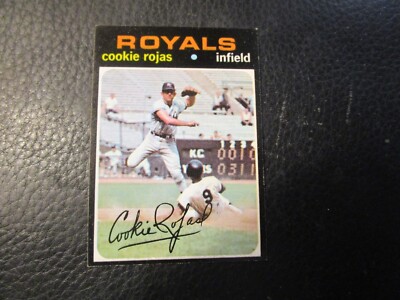 1971 TOPPS CARD#118 COOKIE ROJAS ROYALS EXMT | eBay