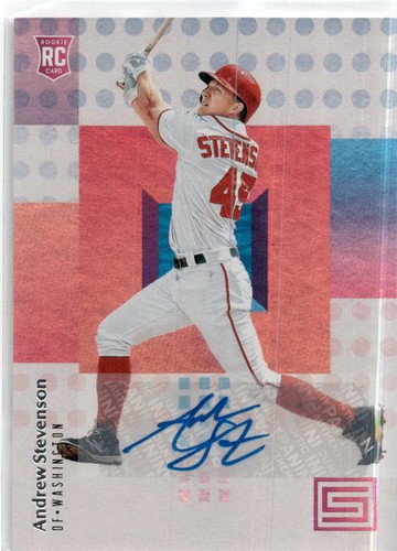 2018 Panini Chronicles Baseball Status Autographs Andrew Stevenson #15 ...