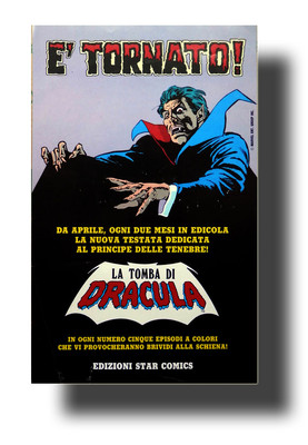DRACULA Affiche - Poster De Kiosque - STAR COMICS - K2 | eBay