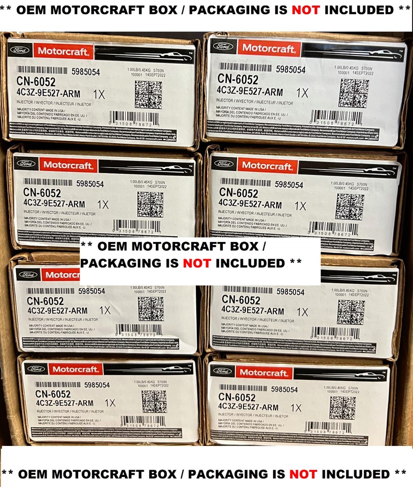 2004.5-2007 Ford 6.0L Diesel Fuel Injector CN6052 CN5019RM OEM ...