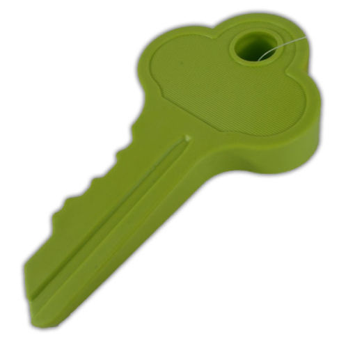 NEW LARGE KEY SHAPED DOOR STOPPER WEDGE RUBBER DOORSTOP JAM NOVELTY ...