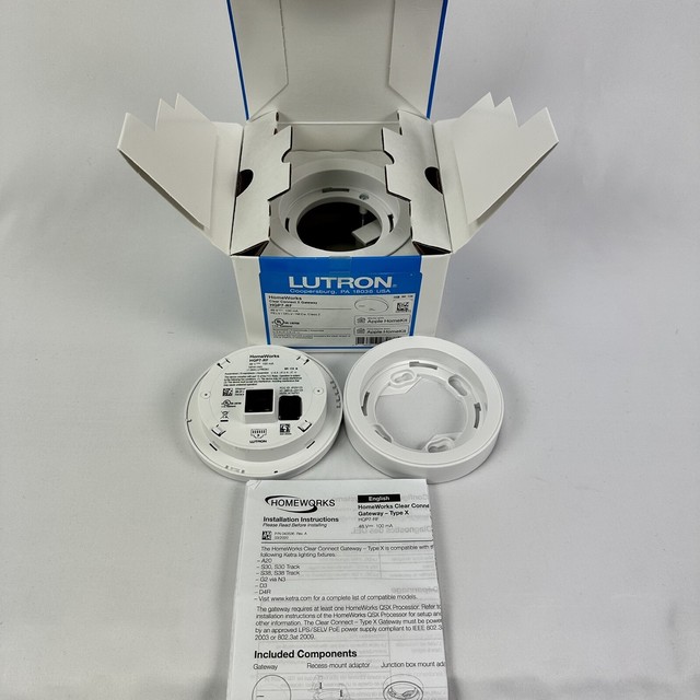 Lutron Home Works Clear Connect X Gateway HQP7-RF for sale online | eBay