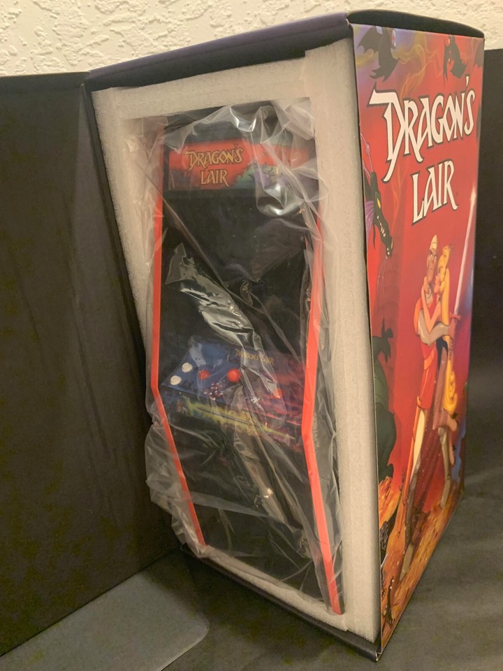 New Wave Dragon's Lair Arcade Replicade Overhaul Red Edition 1/6 Scale ...