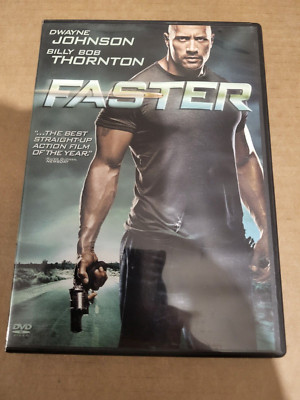 Faster DVD THE MOVIE Dwayne Johnson Billy Bob Thornton Oliver Jackson Cohen 2010 43396371514| eBay