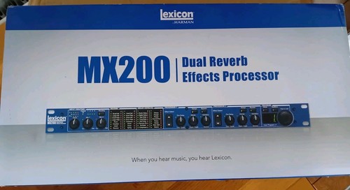 Used Lexicon MX200 - Multi Fx unit - used - Stereo reverb/effects ...