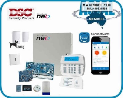 DSC neo wireless wire free kit ip Internet Alarm Communicator APP ...