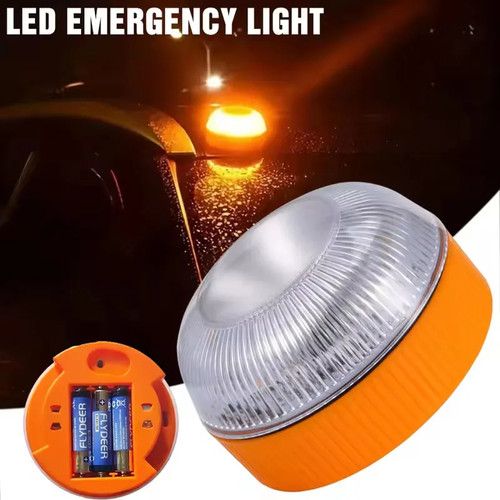 Car Emergency Beacon Light USB Rechargeable V16 Magnetic Induction ...