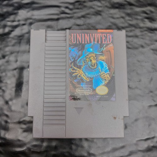 Uninvited NES Nintendo Entertainment System Game Cart Authentic Tested ...