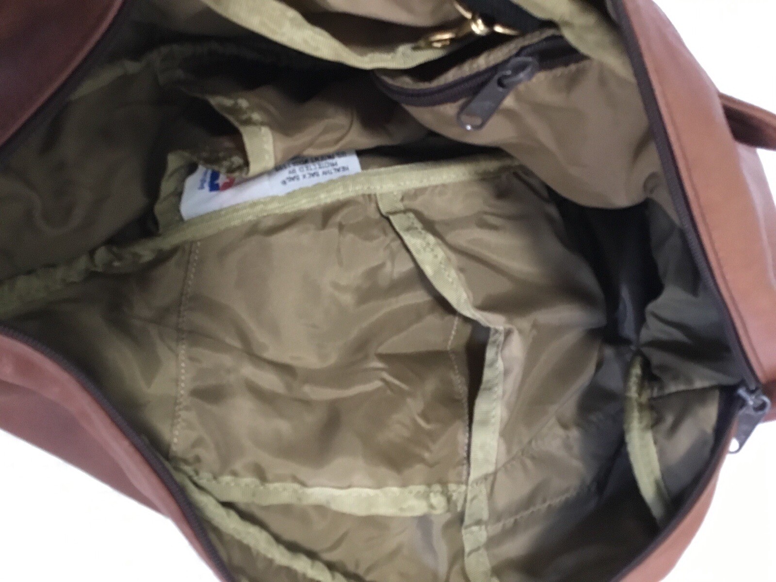 Ameri Bag Brown Leather Sling Backpack Healthy Back B… - Gem