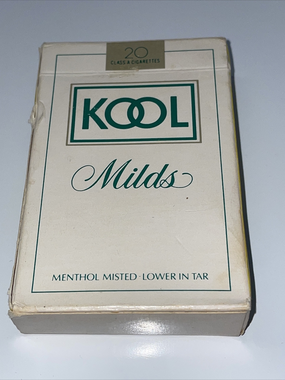 VINTAGE KOOL MILD MENTHAL CIGARETTES PLAYING CARDS PLASTIC COATED DECK ...