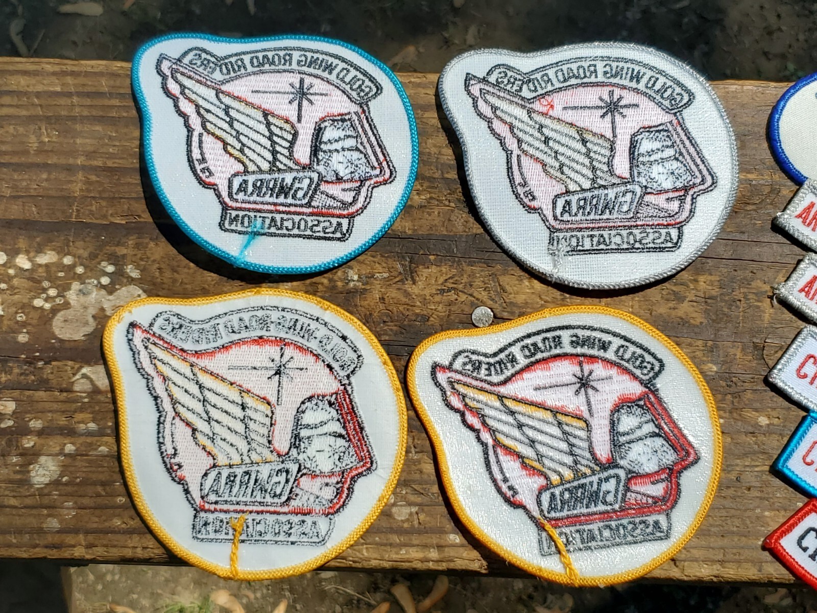 Gold Wing Road Riders Motorcycle Jacket Vest Patch Lot Honda Goldwing ...