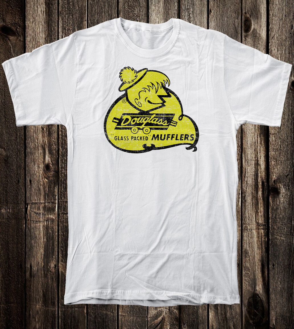 Hot Rod Tee T Shirt Drag Race Racing Auto Speed Shop Genuine Douglass ...