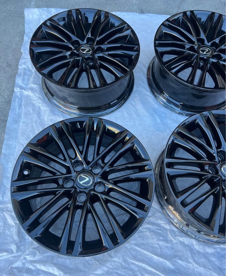 17” Lexus ES350 ES300 ES 350 ES 300 ES250 ES 250 Black Wheels Rims ...